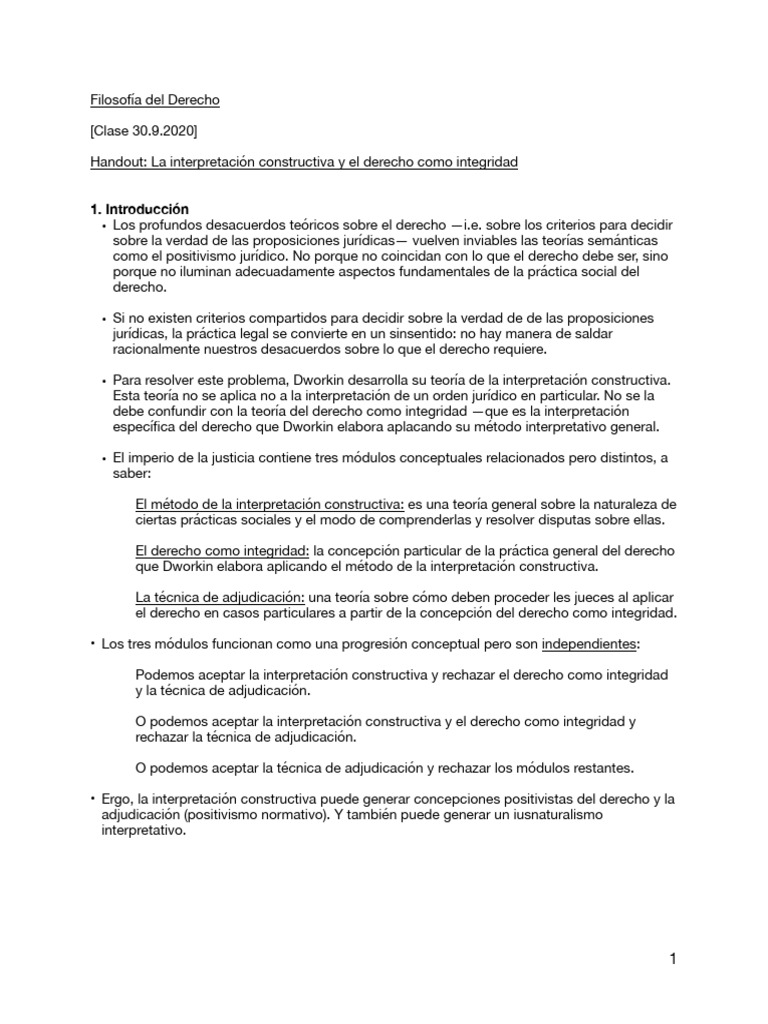 Dworkin II | PDF | Juez | Justicia