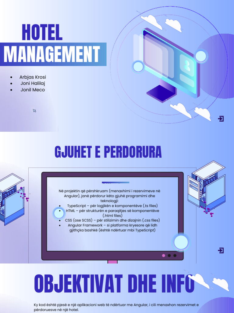 Blue Purple Modern Animated Computer Science Presentation (1) | PDF