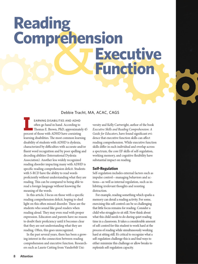 ATTN_04_2022_Reading_Comprehension_and_Executive_Function | PDF ...