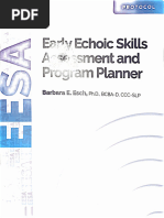 Behavioral Language Assessment Form | PDF | Imitation | Reinforcement