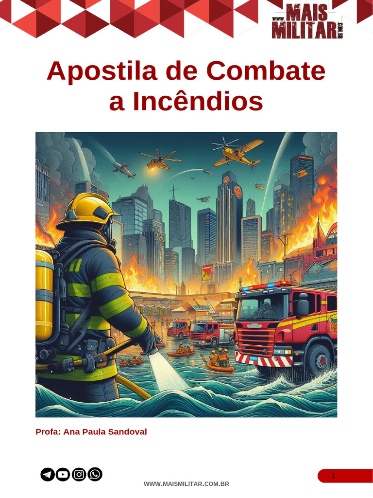 Combate a Incendio - MM | PDF | Calor | Propriedades da água