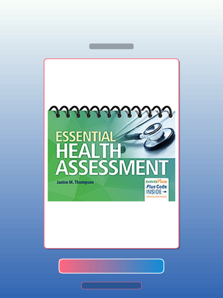 Download Online Essential Health Assessment 1st Edition Janice Thompson ...
