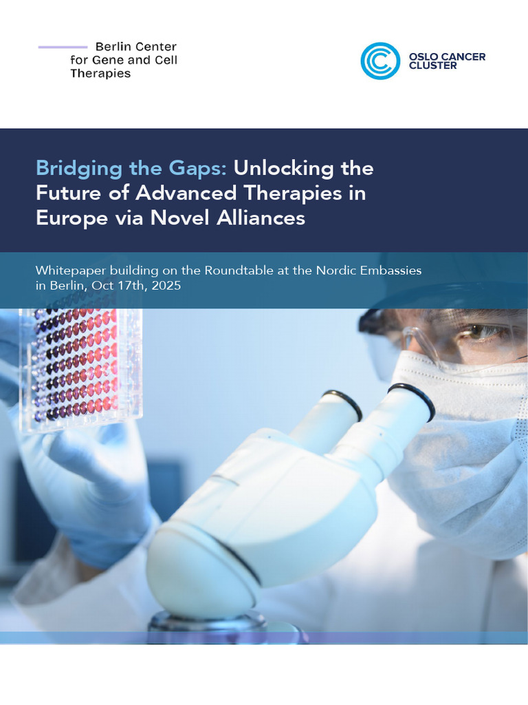Advanced Therapy Medicinal Products (ATMPs) - Insights | PDF | Startup ...