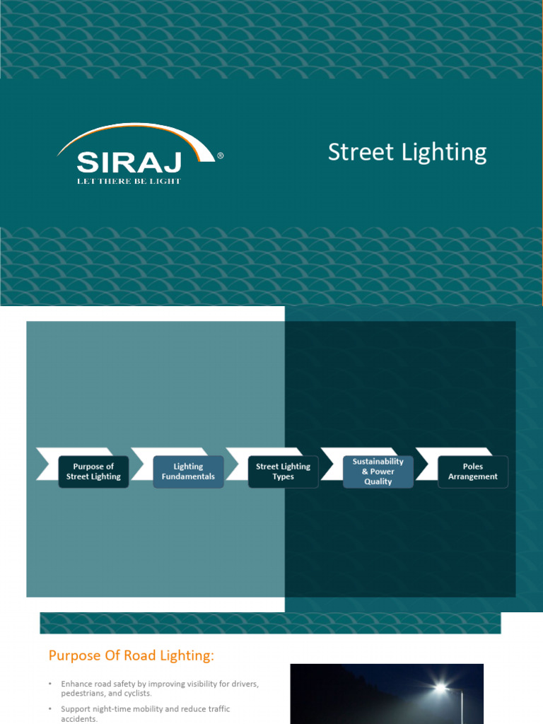 Street Lighting - Siraj Lighting | PDF | Lighting | Light