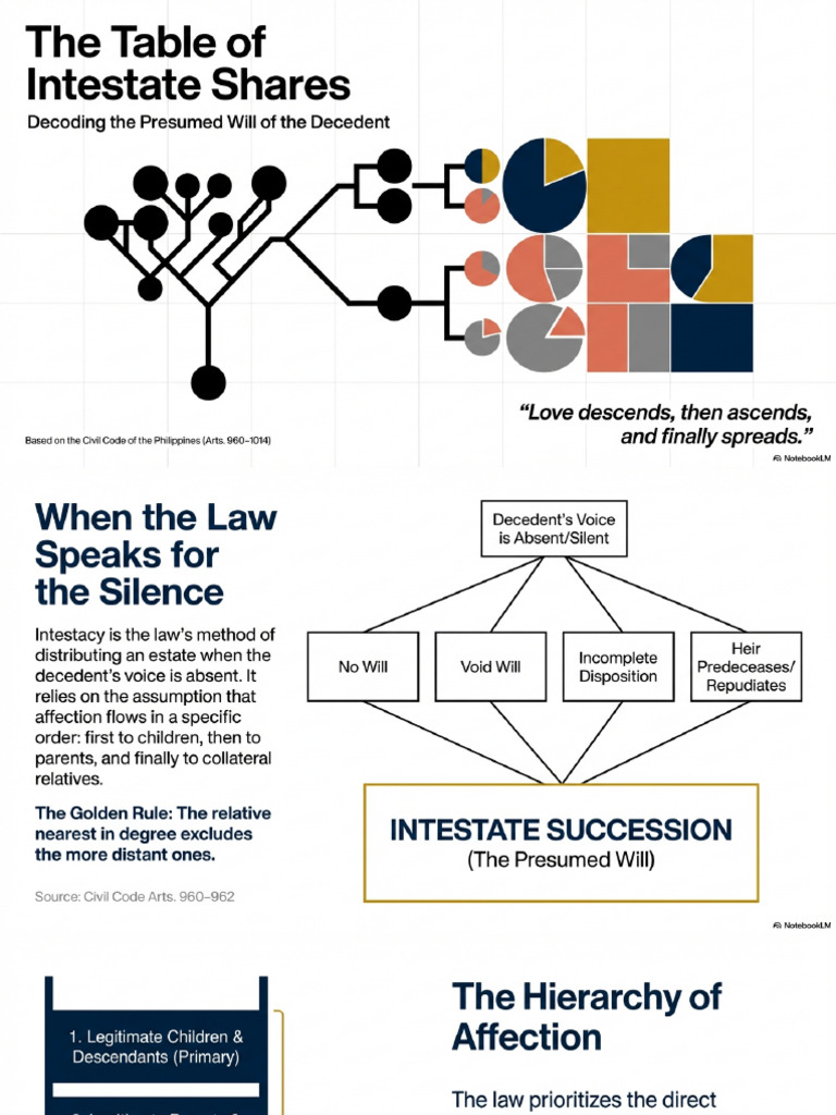 Intestate Succession The Presumed Will | PDF