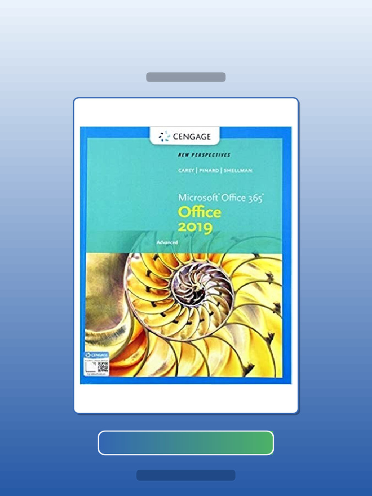 New Perspectives Microsoft Office 365 Office 2019 Advanced E-book ...