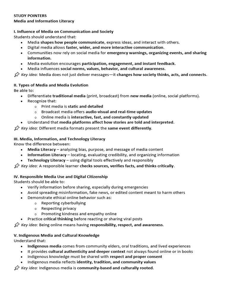 STUDY-POINTERS | PDF | Information | Fair Use