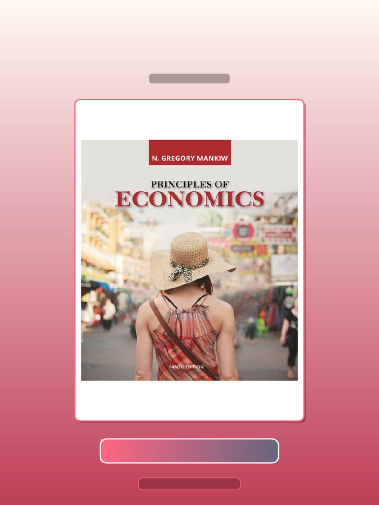 Principles of Economics 9th Edition N Gregory Mankiw E-book Testbank ...