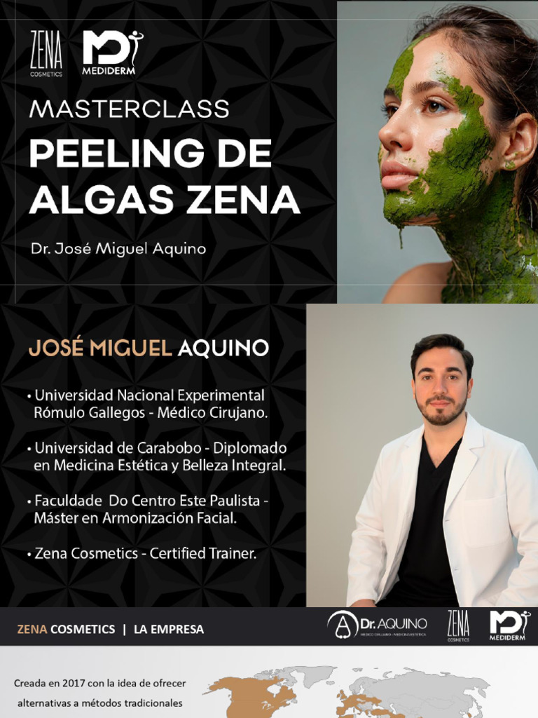 Zena, Peeling de Algas - DR Aquino | PDF | Piel | Anatomía