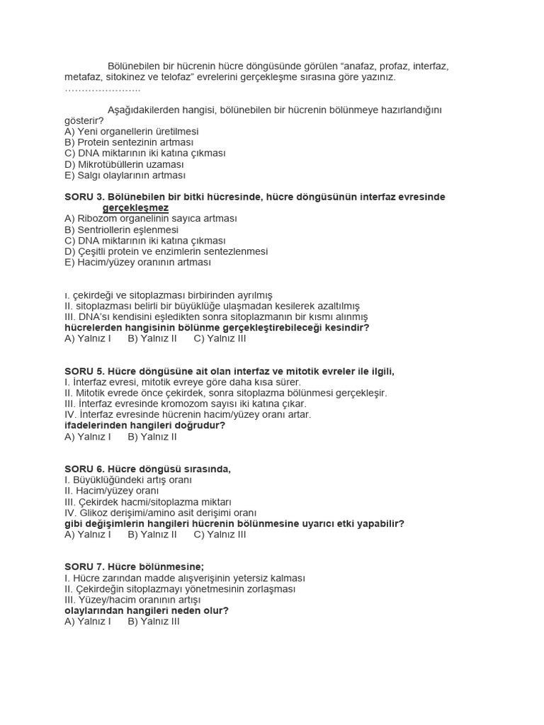 Test Bio | PDF