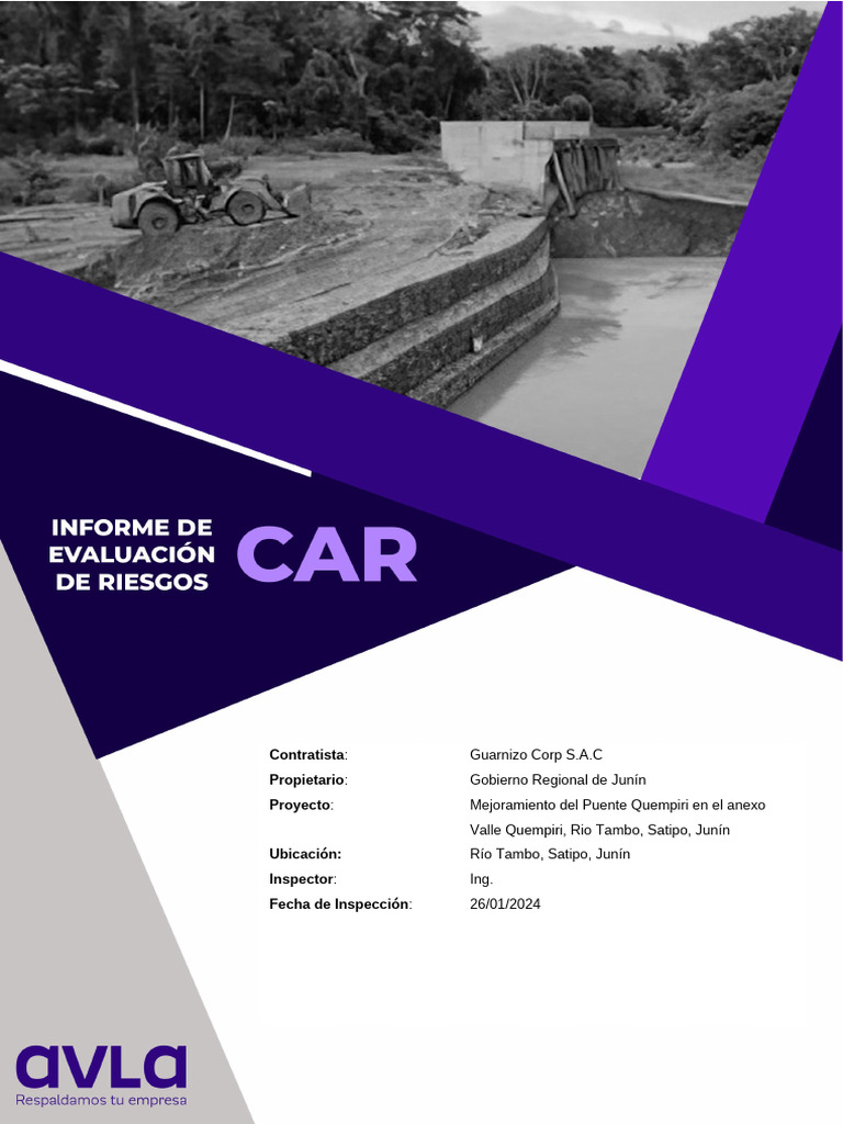 CAR Guarnizo Corp S.a.C AVLA Revisado | PDF | Hormigón | Fundación ...