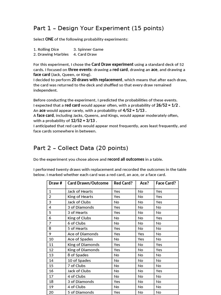 MATH (2) | PDF | Probability | Experiment