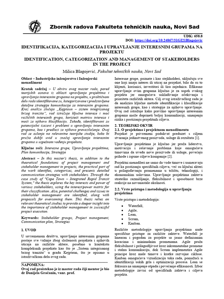 31 Gi 21 Blagojevic | PDF
