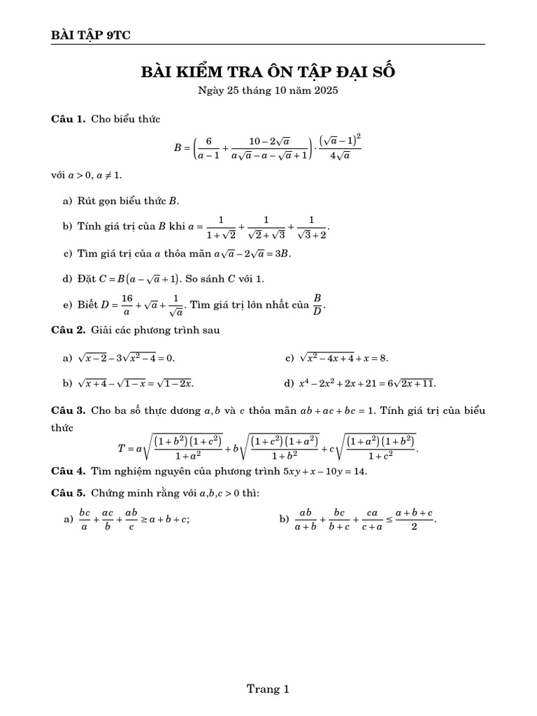 9TC_Baikiemtra | PDF