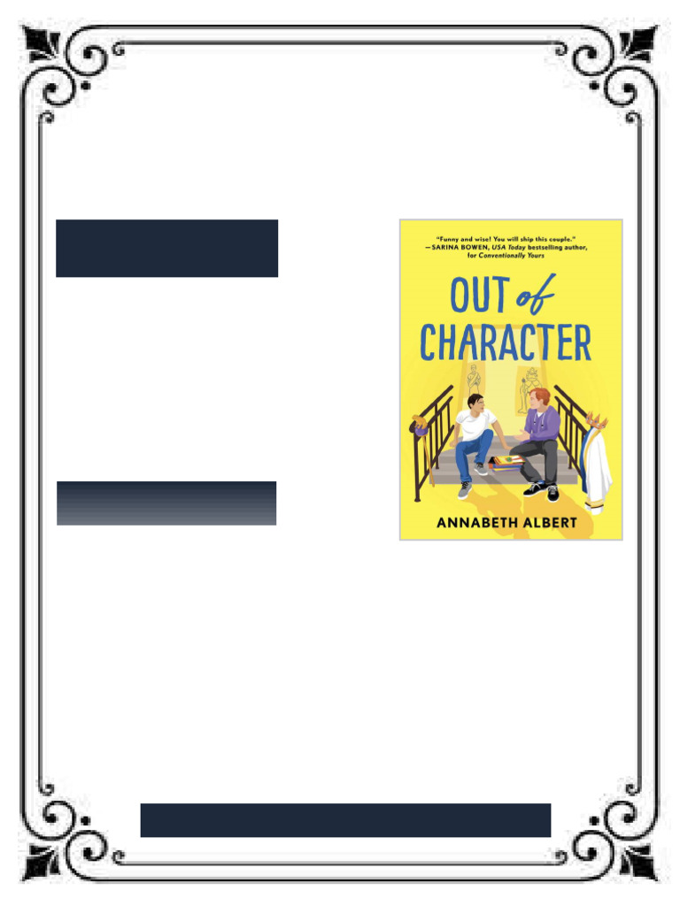 Out of Character (True Colors 2) 1st Edition Annabeth Albert eBook ...