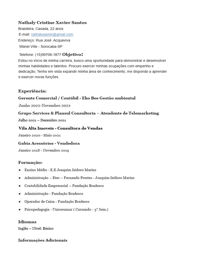 Cv Natha Ly Xavier 24 | PDF