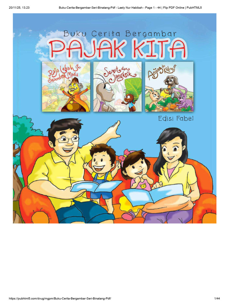 Buku-Cerita-Bergambar-Seri-Binatang-PDF - Laely Nur Habibah - Page 1 - 44 _ Flip PDF Online ...