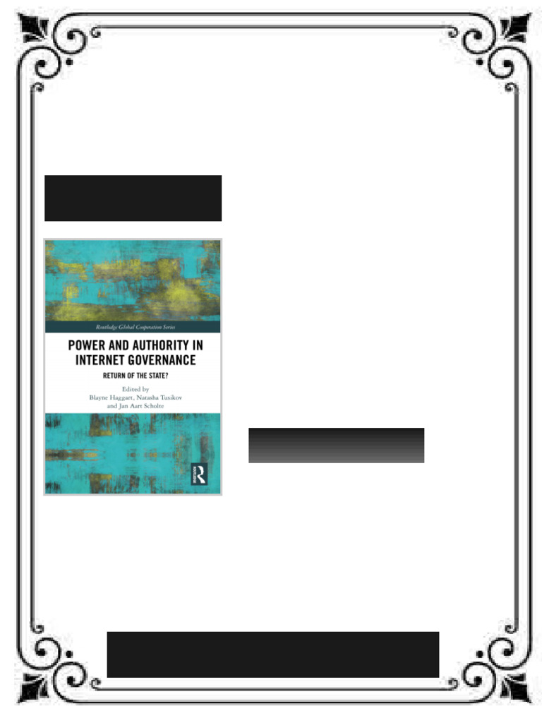 Power and Authority in Internet Gov | PDF | Internet Governance ...