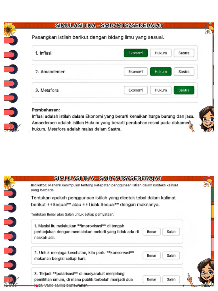 Tka SMP Bindo | PDF