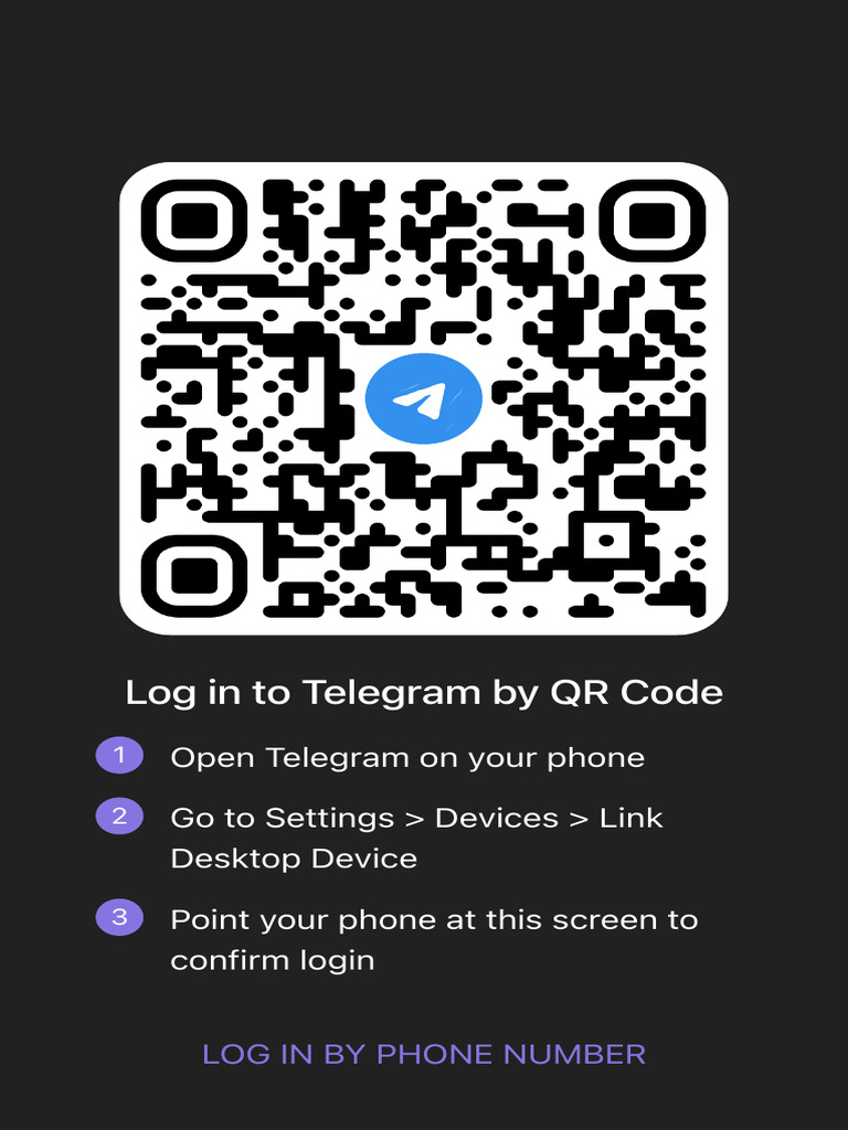 Log in To Telegram by QR Code | PDF