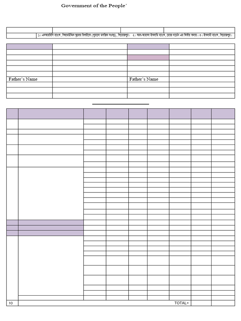 brta form | PDF | Driver's License | Transport