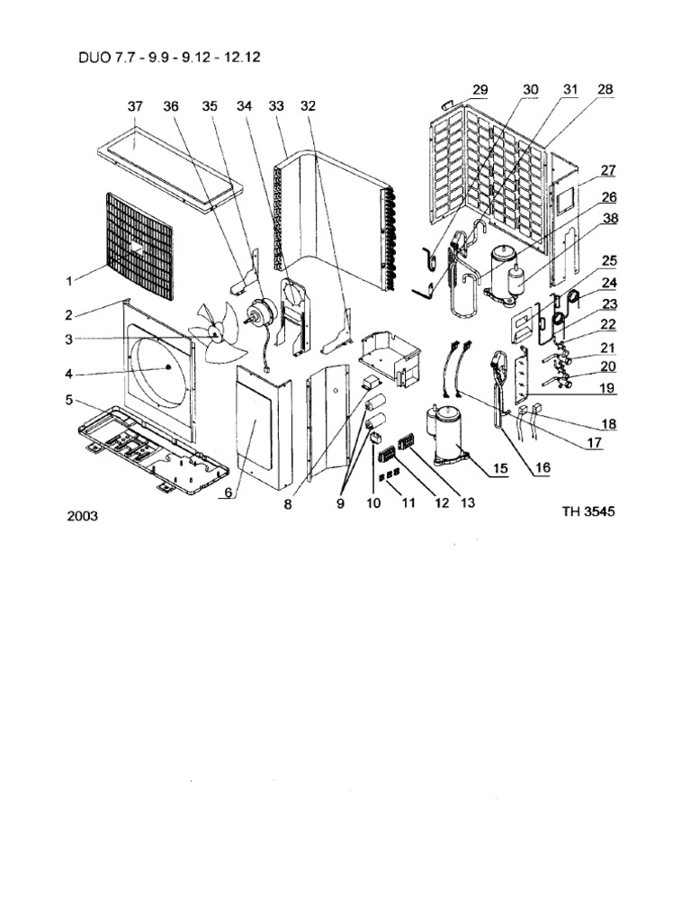 Duo R22 - Eng | PDF | Heat Pump | Capacitor
