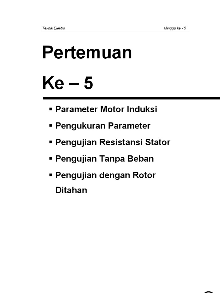 Pengukuran Parameter | PDF