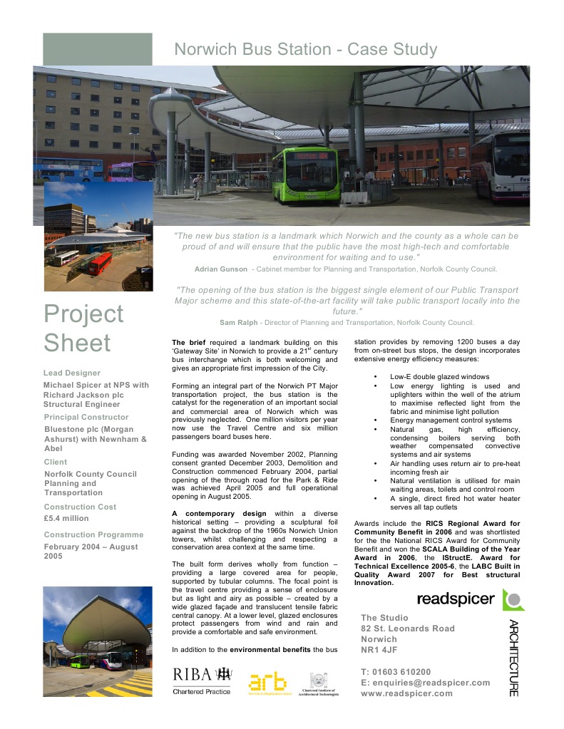 Bus Station Case Study 2 | PDF | Bus | Building Technology