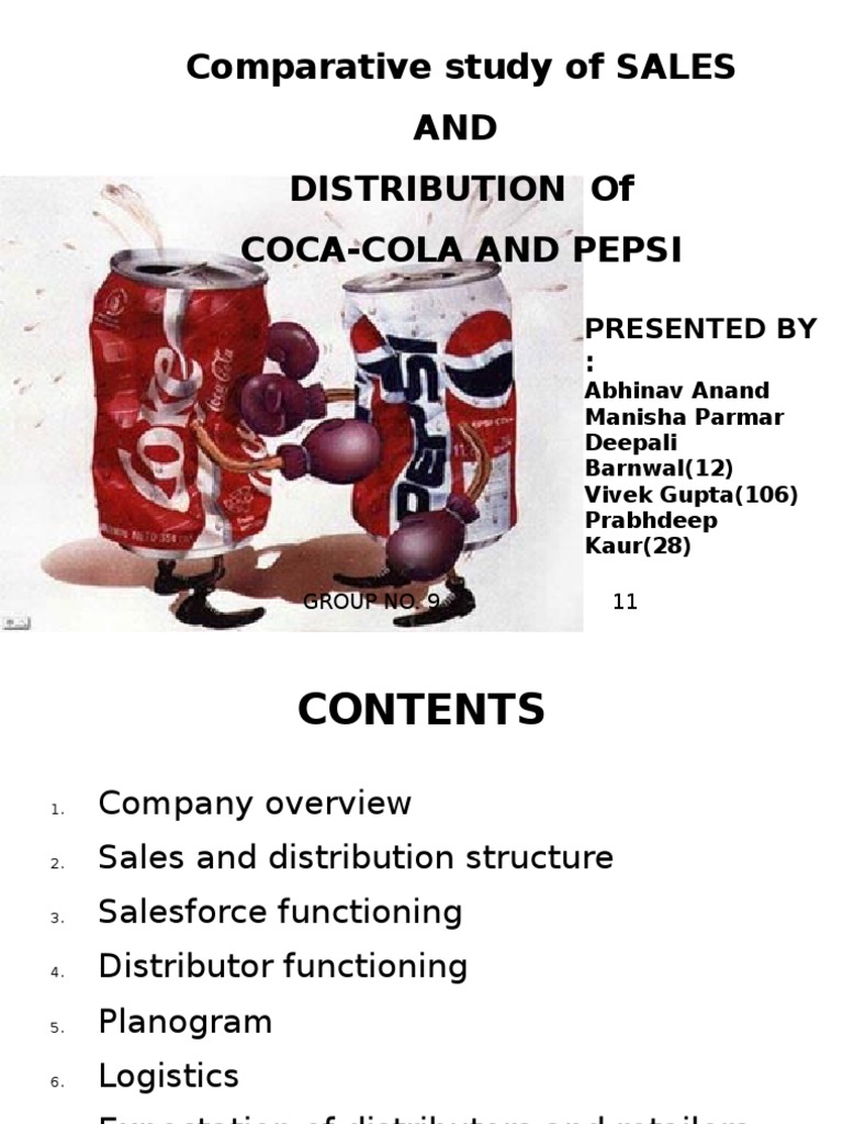 Pepsi Distribution Overview | PDF | Pepsi Co | Drink