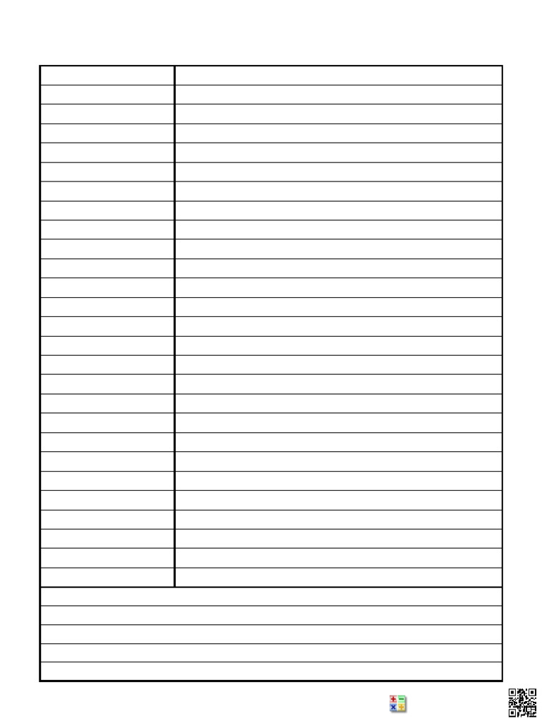 Cornell Note Page Sau | PDF