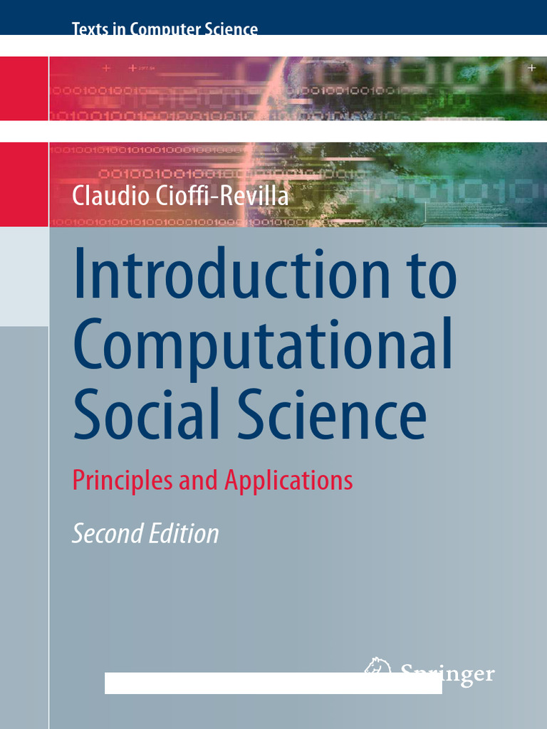 Introduction To Computational Social Science (Principles and ...