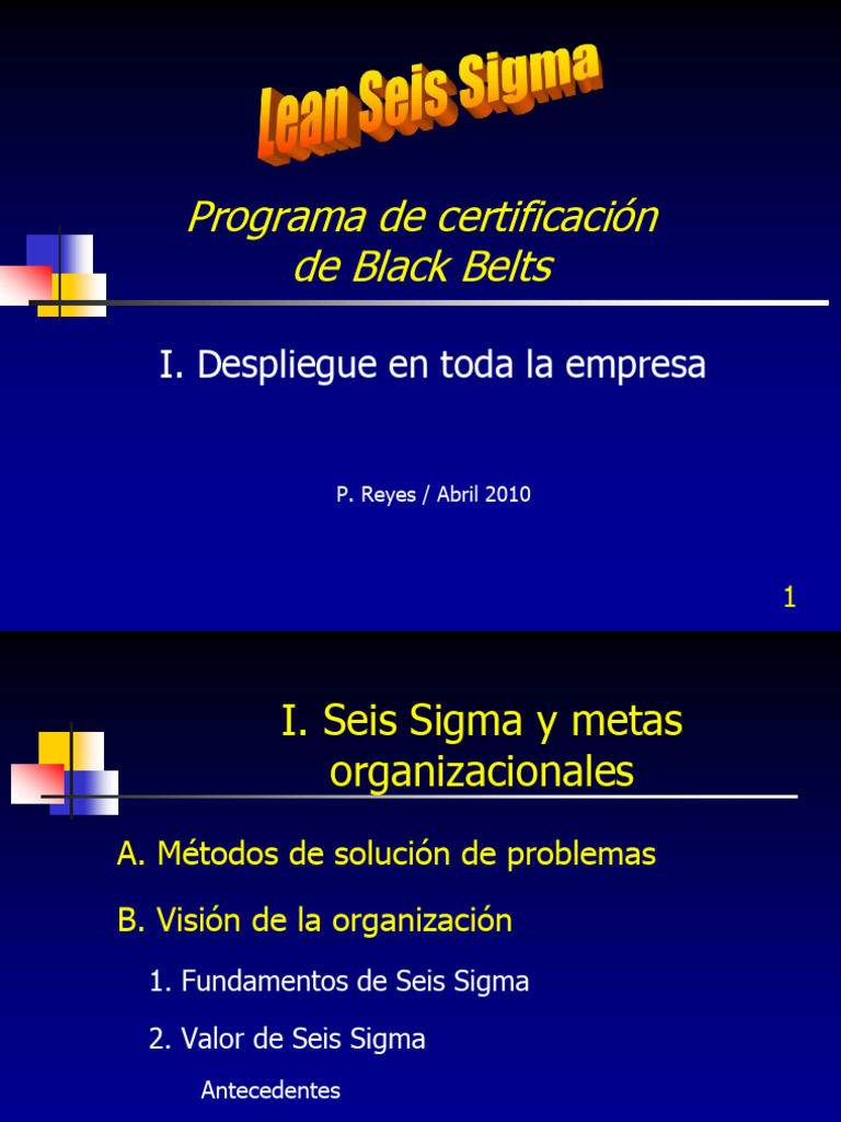 6 Sigma | PDF | Lean Manufacturing | Six Sigma