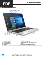 hp-probook-650-g8-i5-8-256gb-datablad-2 | PDF | Windows 10 | Usb