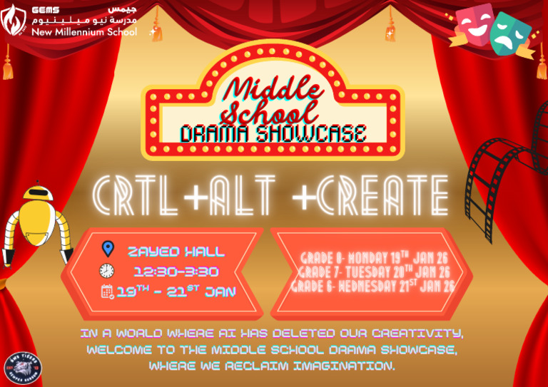 Drama Showcase Flyer | PDF