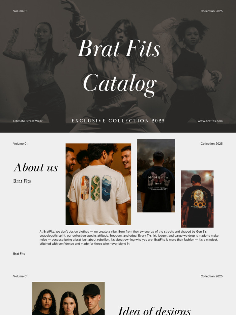 Catalog 1 BratFits First Edition | PDF | Cultural Trends | Popular ...