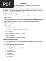 Daily Fluid Balance Chart for Children | PDF | Intravenous Therapy ...