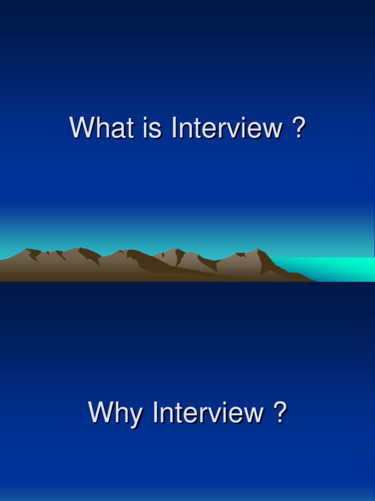 Essential Interview Skills Guide | PDF