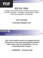 EN 1504-1: Concrete Repair Standards | PDF | Concrete | Cement