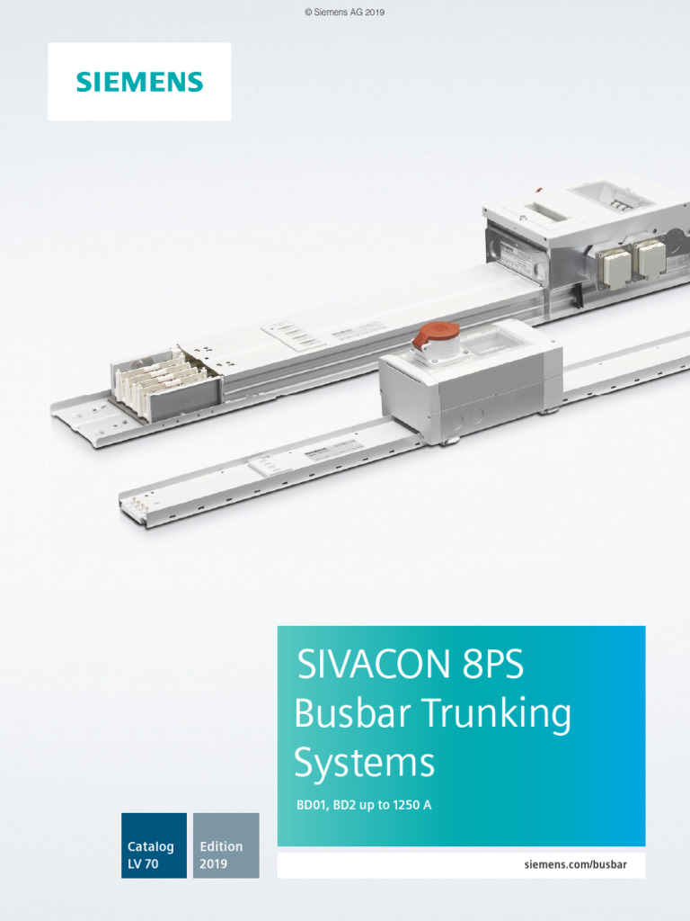 SIVACON 8PS Busbar Trunking Systems | PDF | Electrical Grid | Building ...