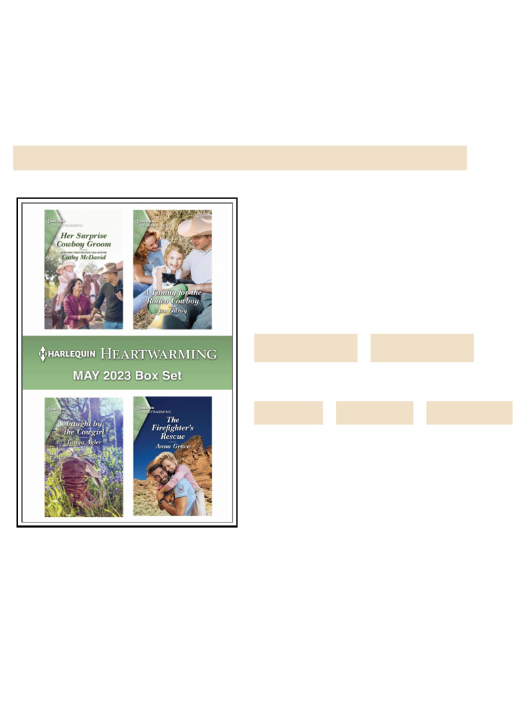 Harlequin Heartwarming May 2023 Box Set ebook chapter ready version | PDF