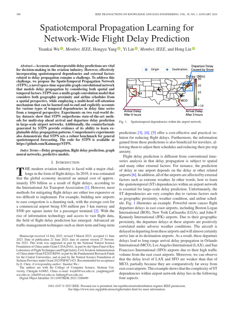 Spatiotemporal Propagation Learning for Network-Wide Flight Delay ...