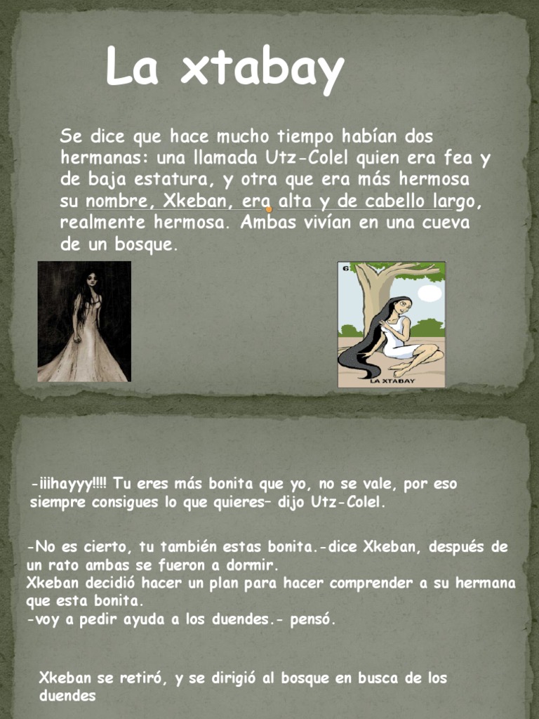 La Leyenda De La X39tabay Leyendas Mayas LA LEYENDA DE LA XTABAY