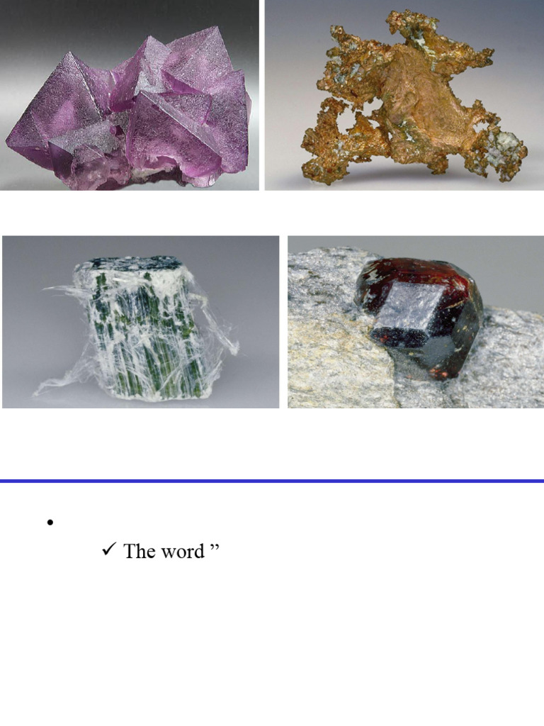 Chap 1, 2 Physical Properties | PDF | Minerals | Rock (Geology)