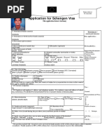 How to Complete the VIDEX Form for Germany | PDF | Passport | Travel Visa