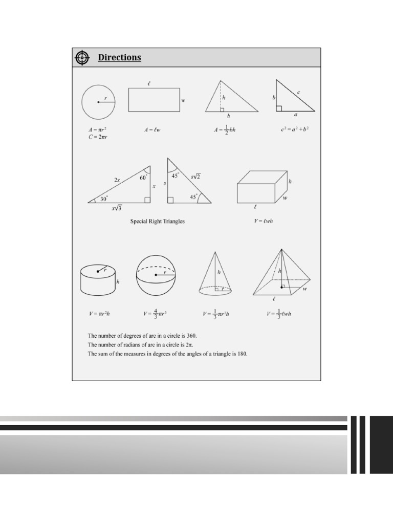 EST I Math Test1 26_answered-2-14 | PDF | Area | Triangle