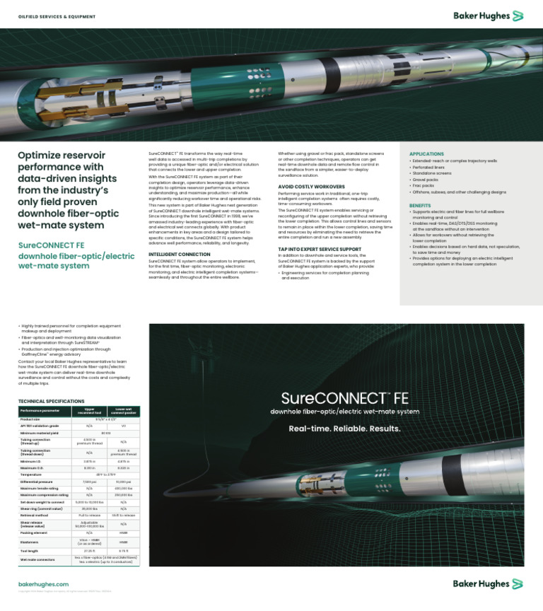 SureCONNECT FE System Slsh | PDF | Optical Fiber