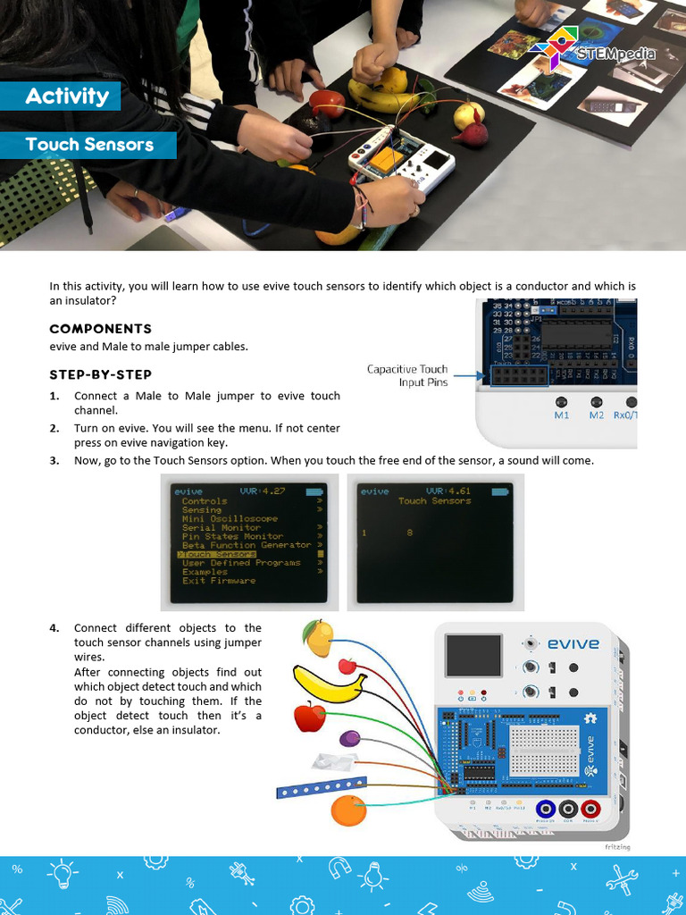 Activity Sheet 1.3.2 Touch Sensor | PDF
