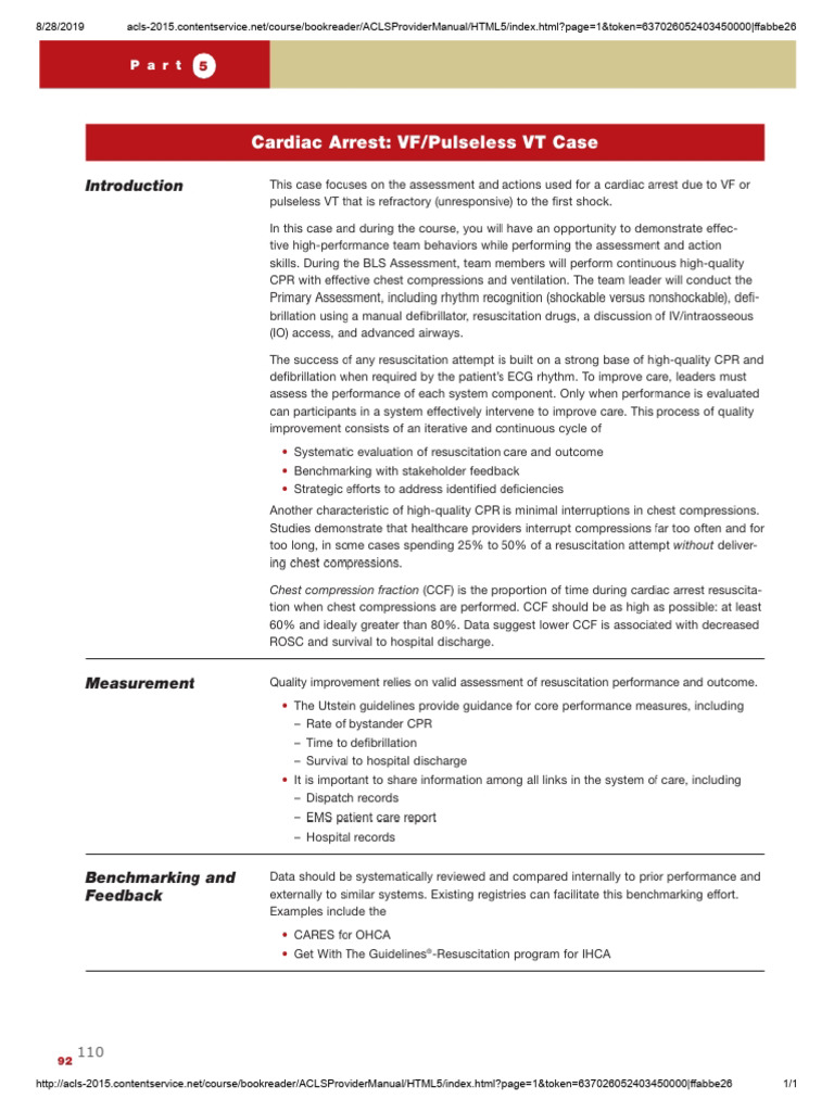 Cardiac Arrest VF - Pulseless VT-1 | PDF | Cardiology | Heart