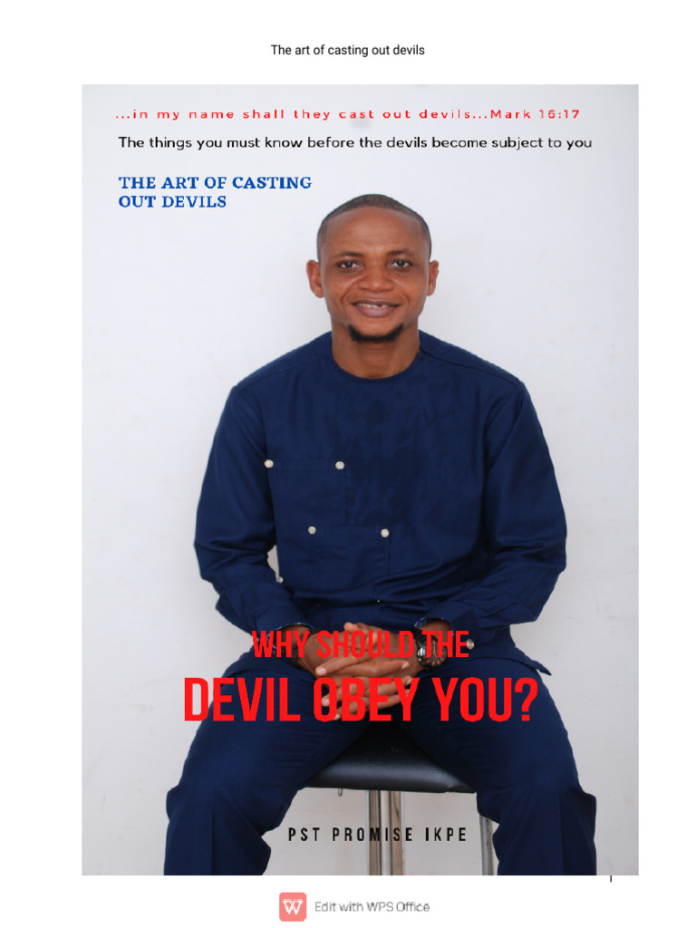 The Art Casting Out Devils | PDF | Devil | Jesus