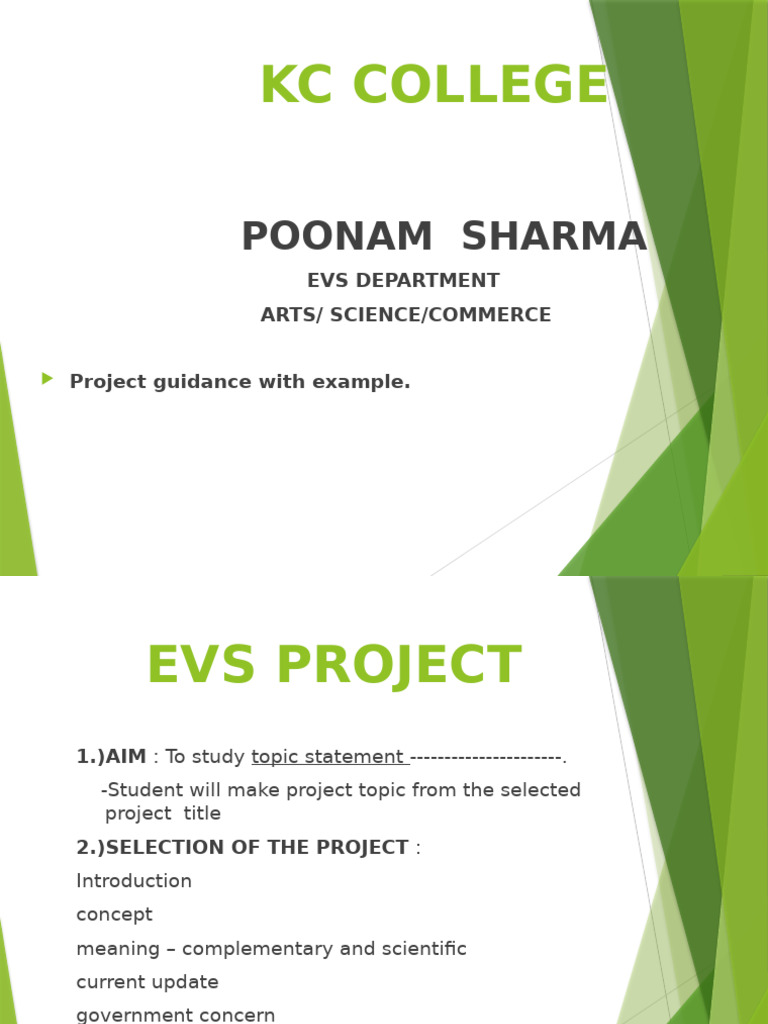 EVS Project Guidance | PDF | Waste | Waste Management